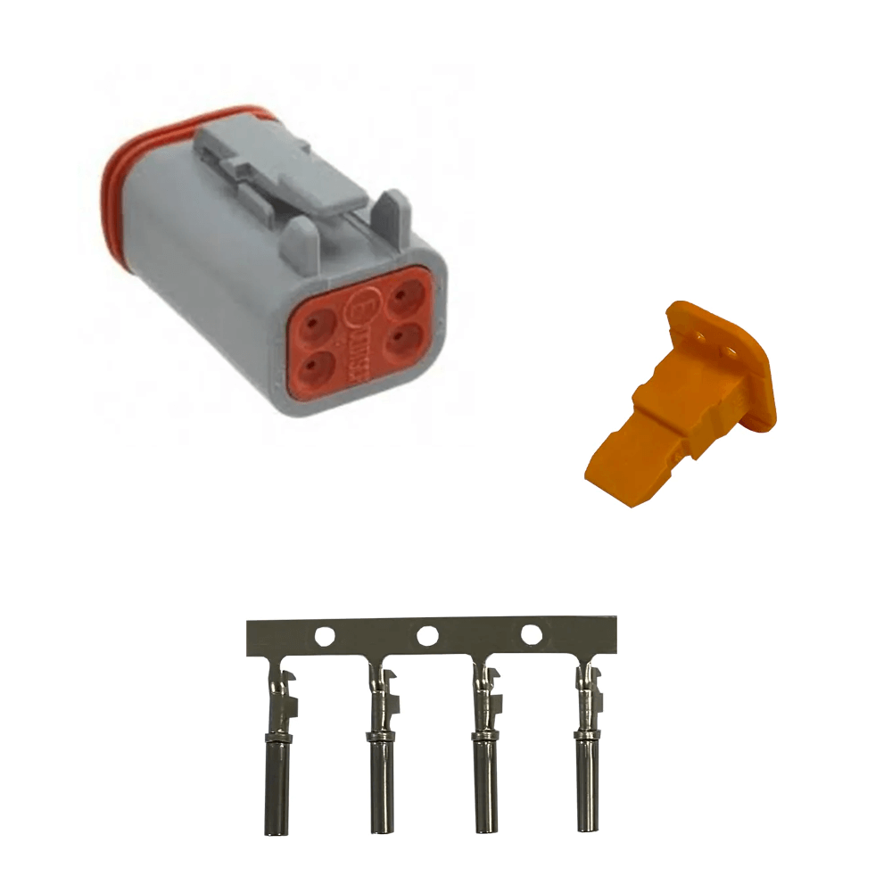 Deutsch Male & Female DT Plug & Pins Including Wedge Lock | AimShop.com