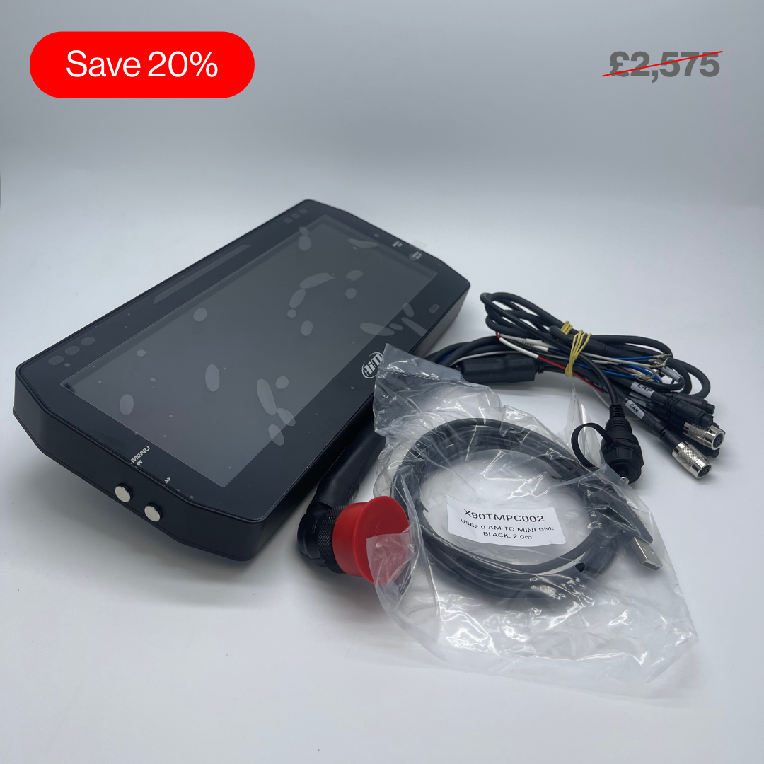 Second-Life Ex-Demo Aim MXT 1.3 10" TFT Car Dash Display with Road ...