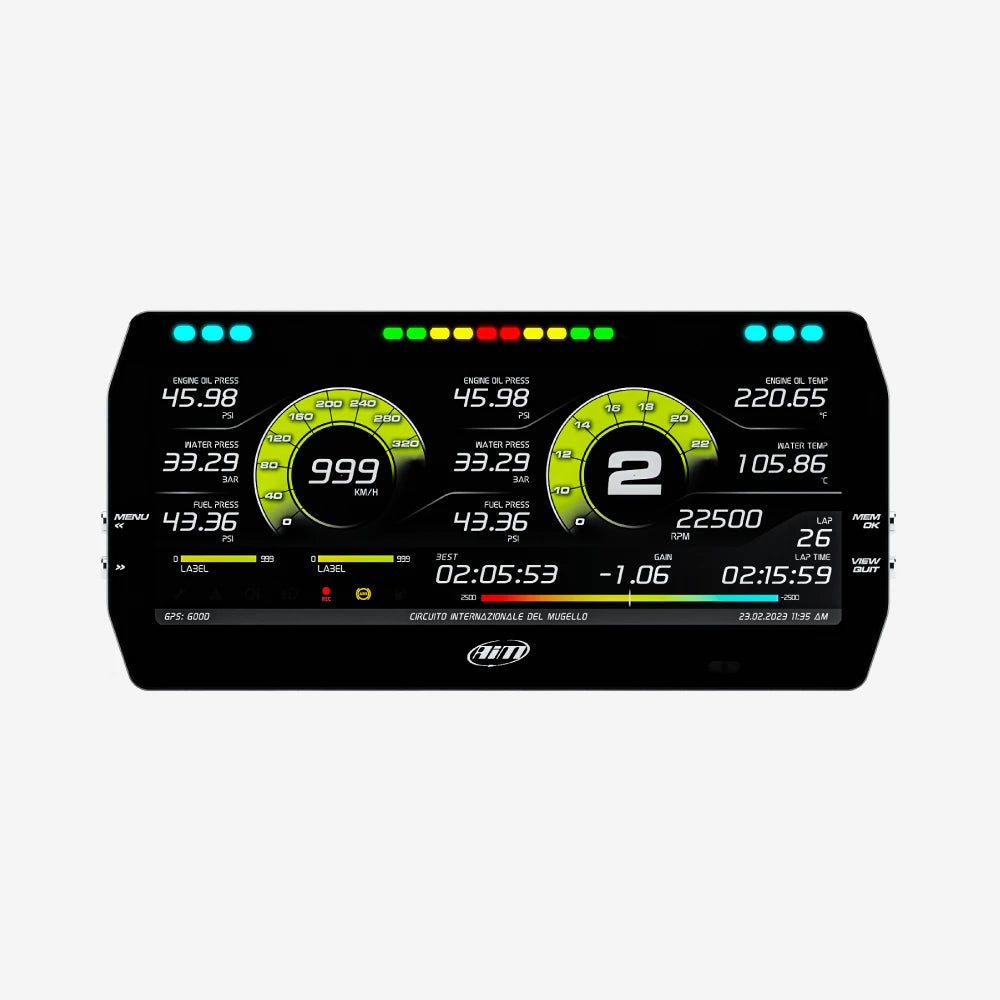 Aim MXT 1.3 10" TFT Car Dash Display Logger | AimShop.com