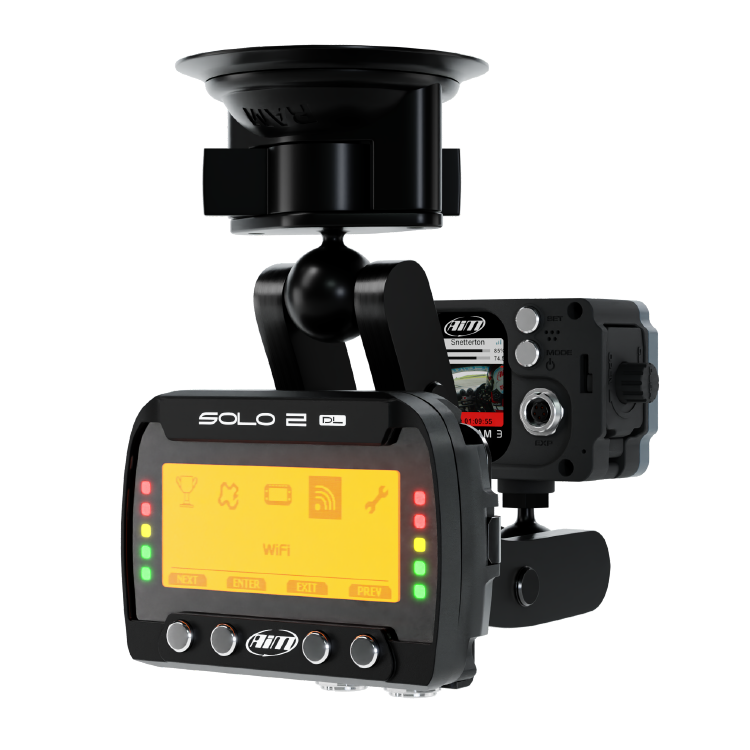AiM SmartyCam 3 Sport & Solo 2 DL with Double Bracket Trackday Kit ...